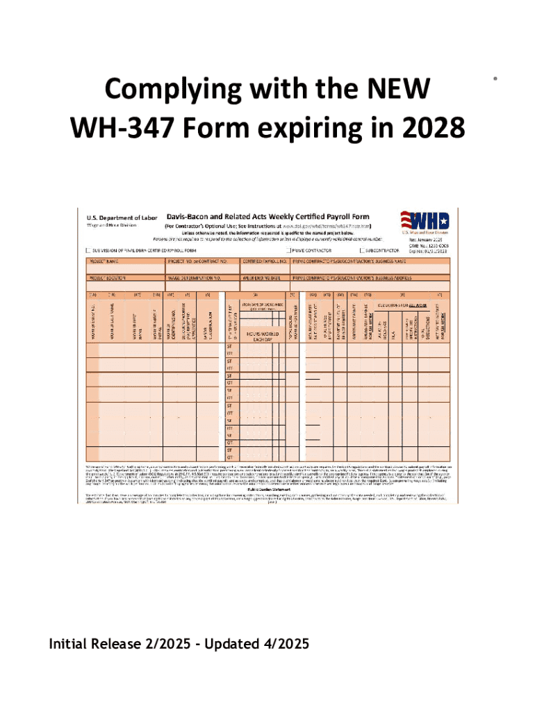 Wh347 Download - Fill Online, Printable, Fillable, Blank | pdfFiller