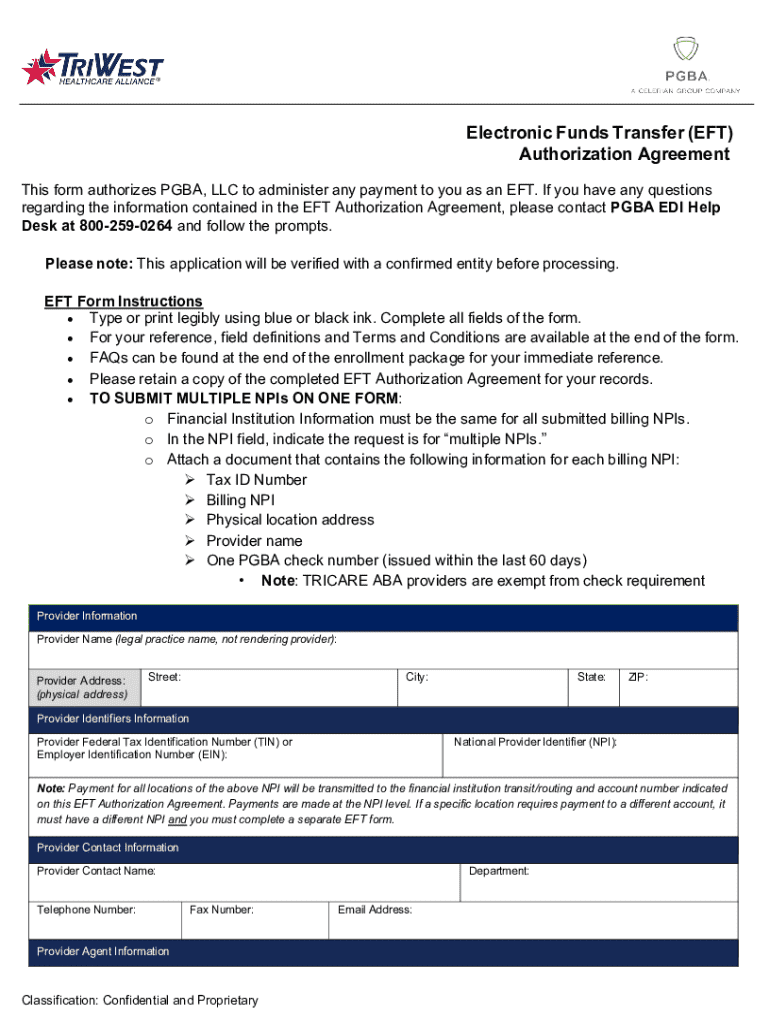 Fillable Online Eft & Era Enrollment Fax Email Print - pdfFiller