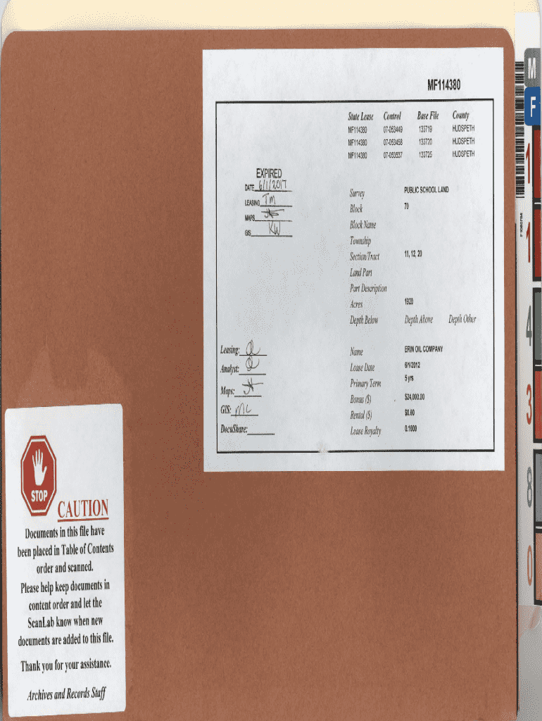 Fillable Online Oil and Gas Lease Agreement Fax Email Print - pdfFiller