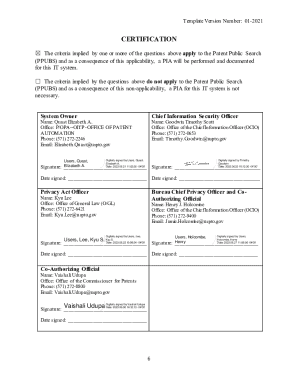 Fillable Online Privacy Threshold Analysis Fax Email Print - pdfFiller