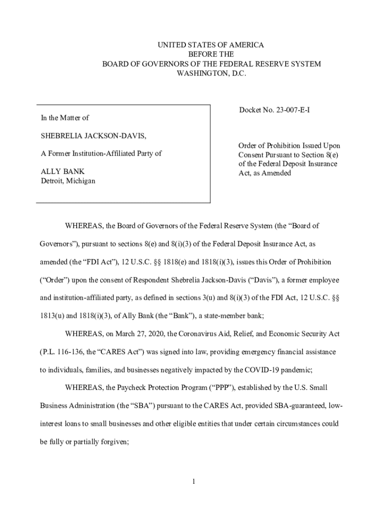 Fillable Online Order of Prohibition Fax Email Print - pdfFiller