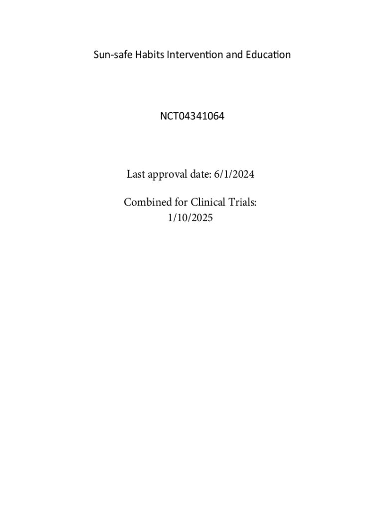 Fillable Online Parental Permission Document for Shine Study Fax Email ...