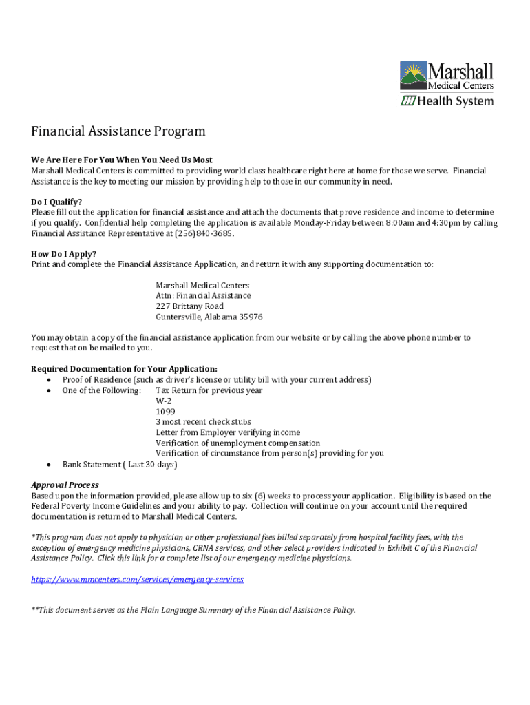 Fillable Online Financial Assistance Application Fax Email Print ...