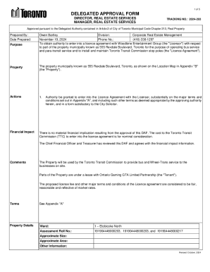 Fillable Online Delegated Approval for License Agreement Fax Email Print - pdfFiller