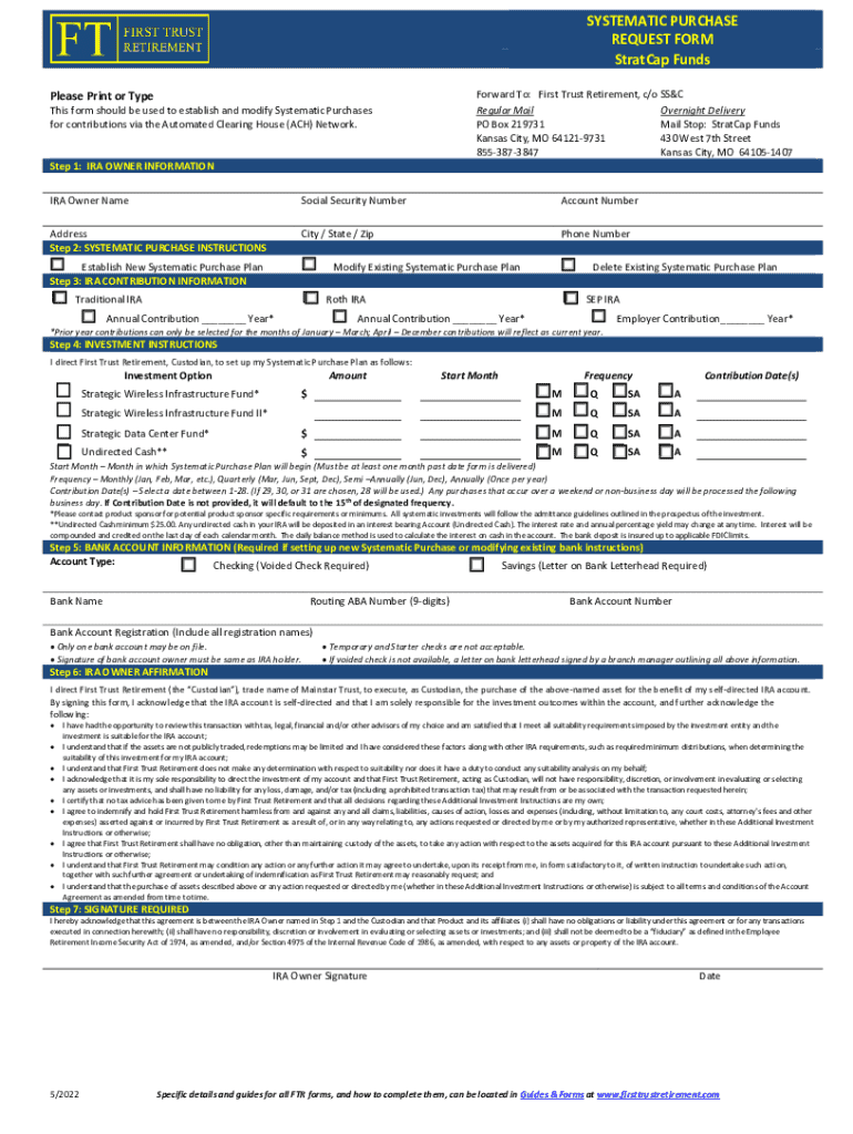 Fillable Online Systematic Purchase Request Form Fax Email Print ...