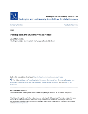 Fillable Online Peeling Back the Student Privacy Pledge Fax Email Print ...