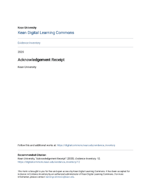 Fillable Online Acknowledgement Receipt for Uniform Ethics Code Fax ...