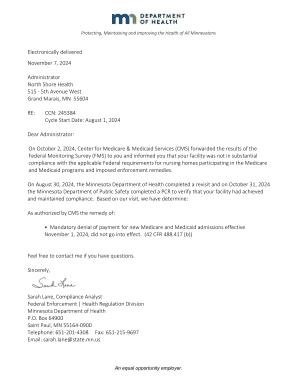 Fillable Online Cms 2567 - Statement of Deficiencies Fax Email Print ...