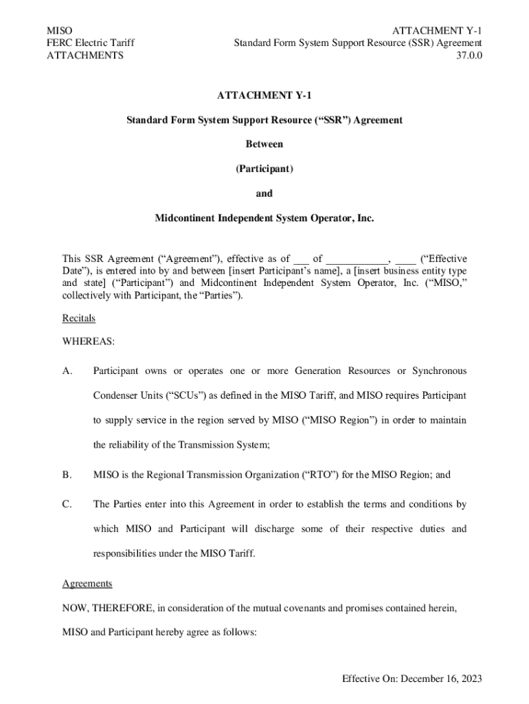 Fillable Online System Support Resource Agreement Fax Email Print ...