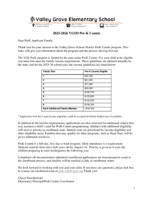 Fillable Online Pennsylvania Pre-k Counts Application Fax Email Print ...