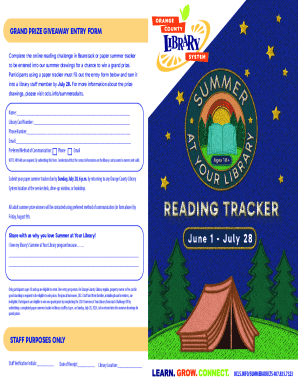 Fillable Online Grand Prize Giveaway Entry Form Fax Email Print - pdfFiller