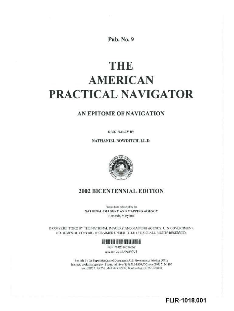 Fillable Online the American Practical Navigator: an Epitome of ...
