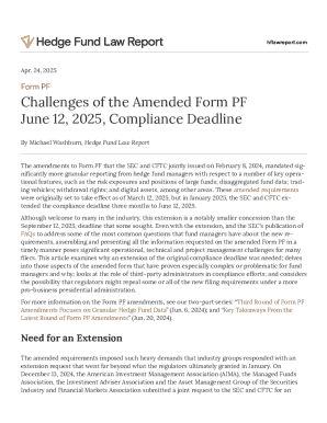 Fillable Online Challenges of the Amended Form Pf Fax Email Print ...