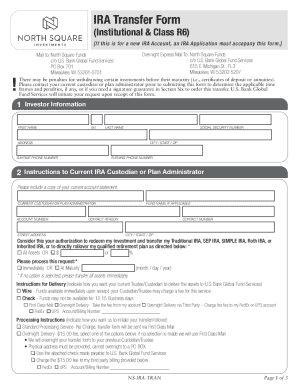 Fillable Online Ira Transfer Form Fax Email Print - pdfFiller