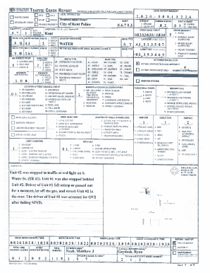 Fillable Online Traffic Crash Report Form Fax Email Print - pdfFiller