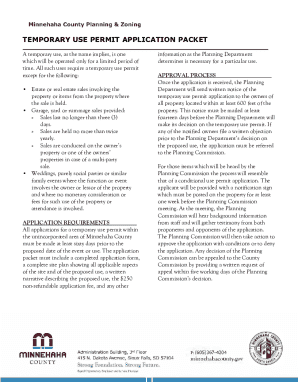 Fillable Online Temporary Use Permit Application Fax Email Print - pdfFiller