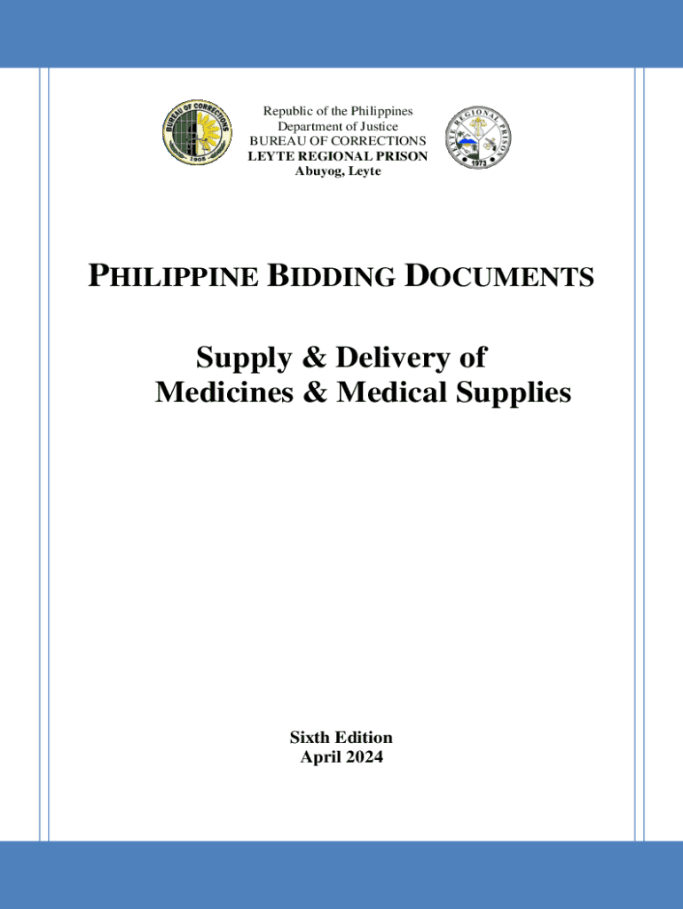 Fillable Online Philippine Bidding Documents Fax Email Print - pdfFiller