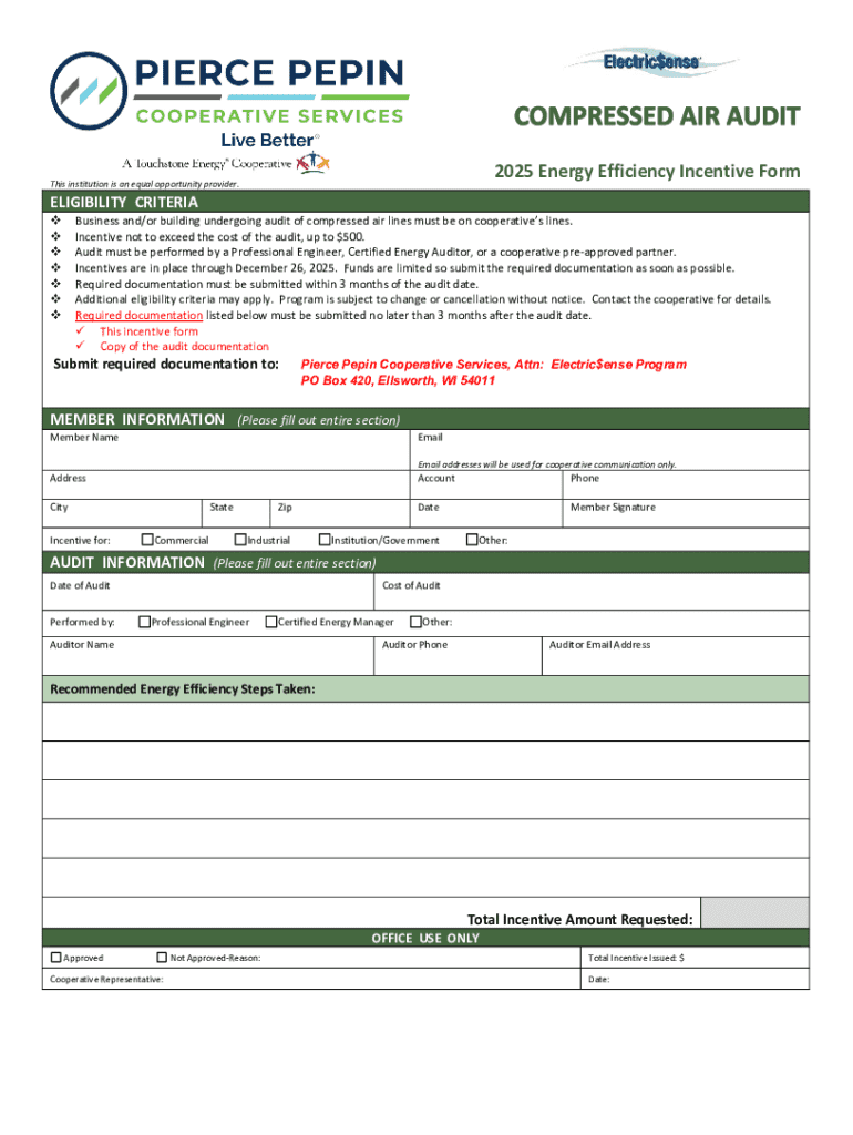 Fillable Online Energy Efficiency Incentive Application Fax Email Print ...