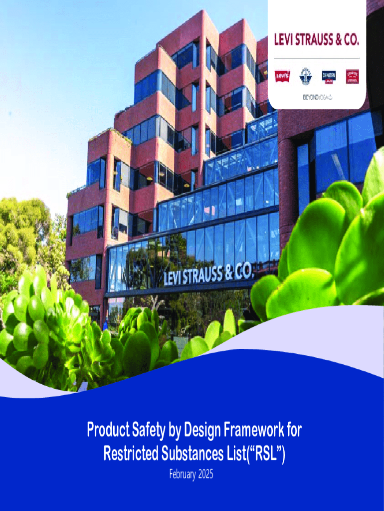 Fillable Online Product Safety by Design Framework for Restricted ...