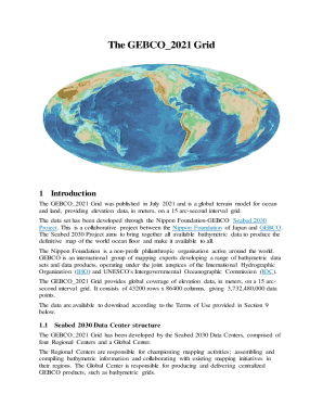 Fillable Online Gebco_2021 Grid Documentation Fax Email Print - pdfFiller