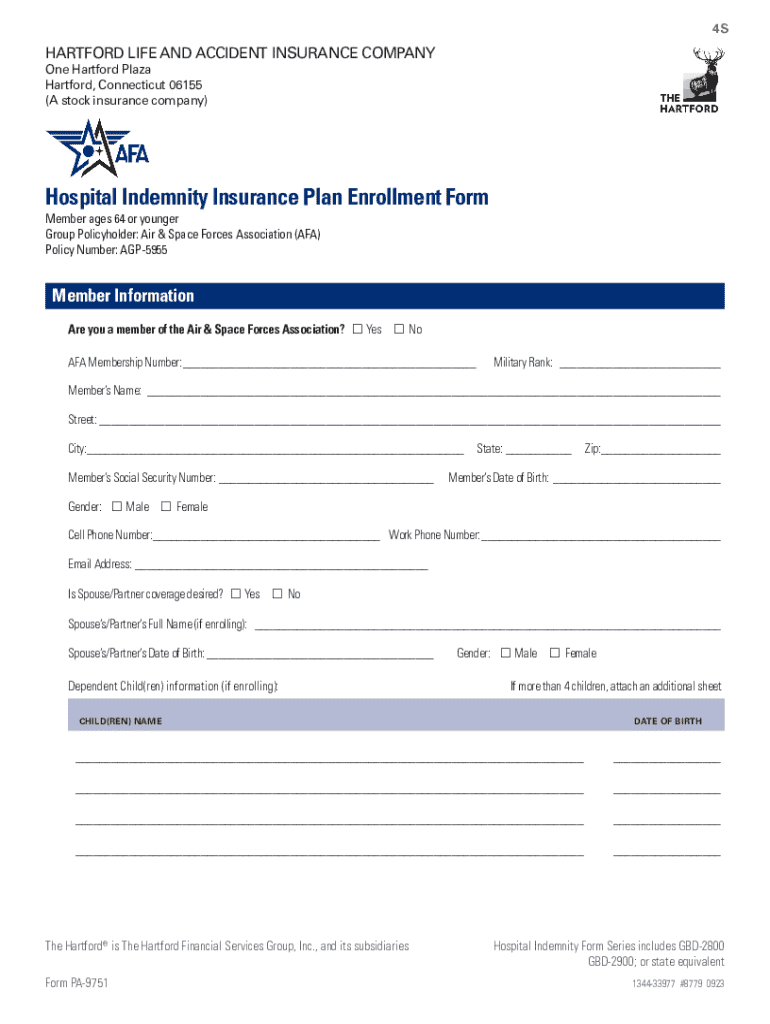 Fillable Online Afa Insurance Enrollment Form Fax Email Print - pdfFiller