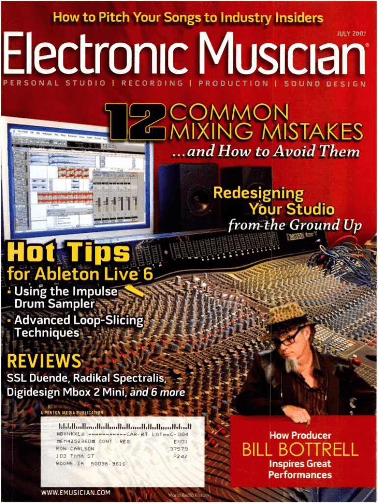 Fillable Online Music Business Insider: Q&a With Mark Bright & Stephen ...