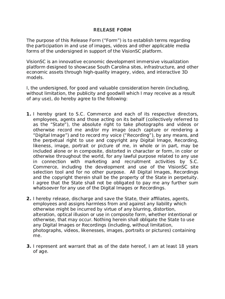 Release Doc Template | pdfFiller