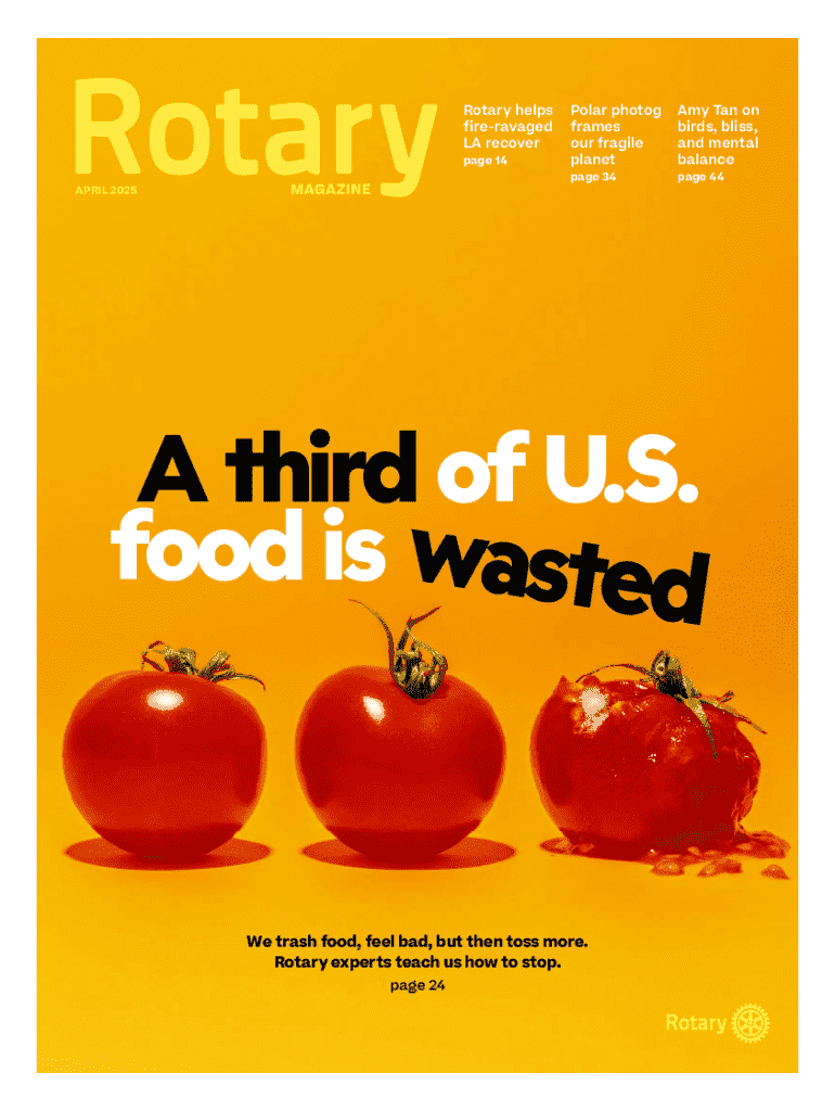 Fillable Online Rotary Magazine - April 2025 Fax Email Print - pdfFiller