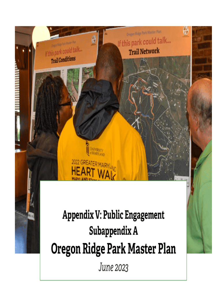 Fillable Online Oregon Ridge Park Master Plan Interviews Summary Fax ...