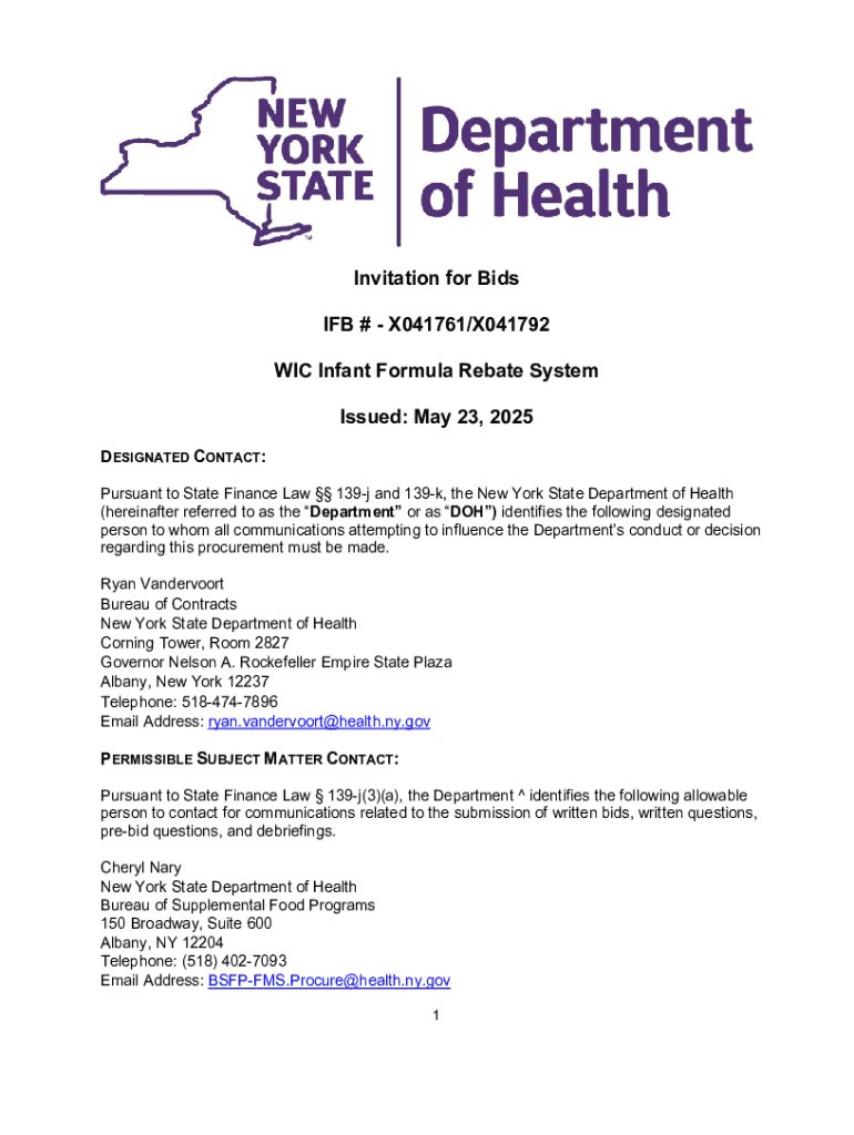 Fillable Online Wic Infant Formula Rebate System Fax Email Print ...