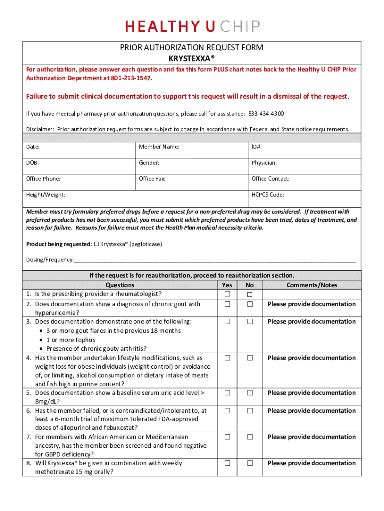 Fillable Online PRIOR AUTHORIZATION REQUEST FORM ® Fax Email Print ...