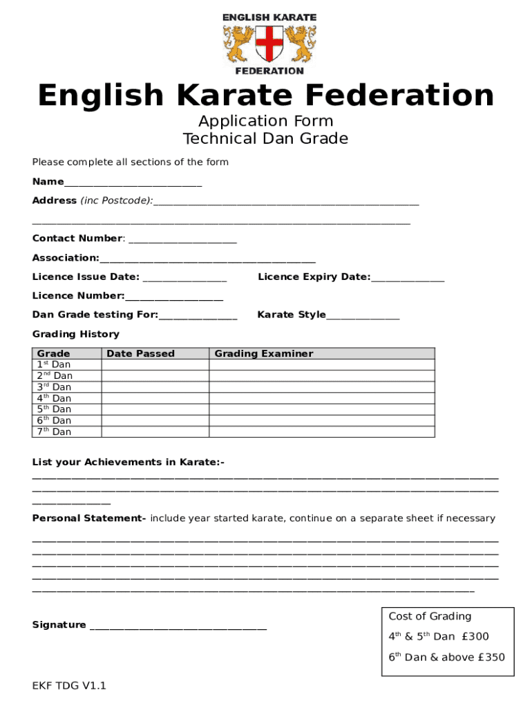 Application Doc Template | pdfFiller