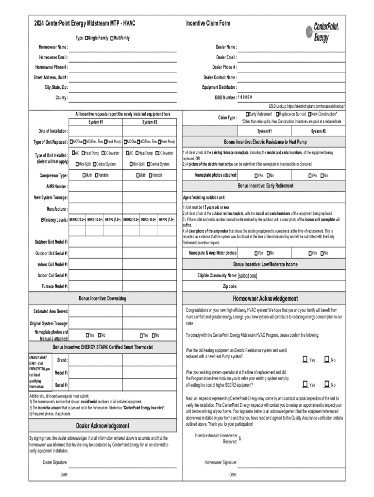 Fillable Online Incentive Claim Form Fax Email Print - pdfFiller