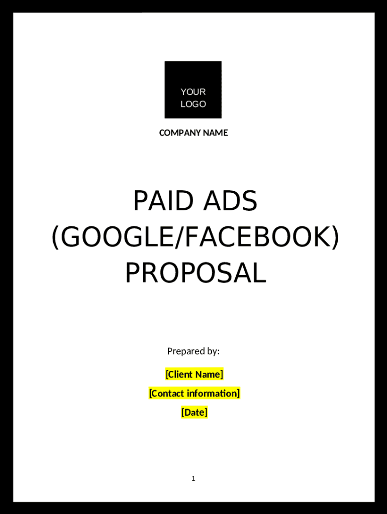 How To Write a PPC Proposal That Converts Free Template Doc Template ...