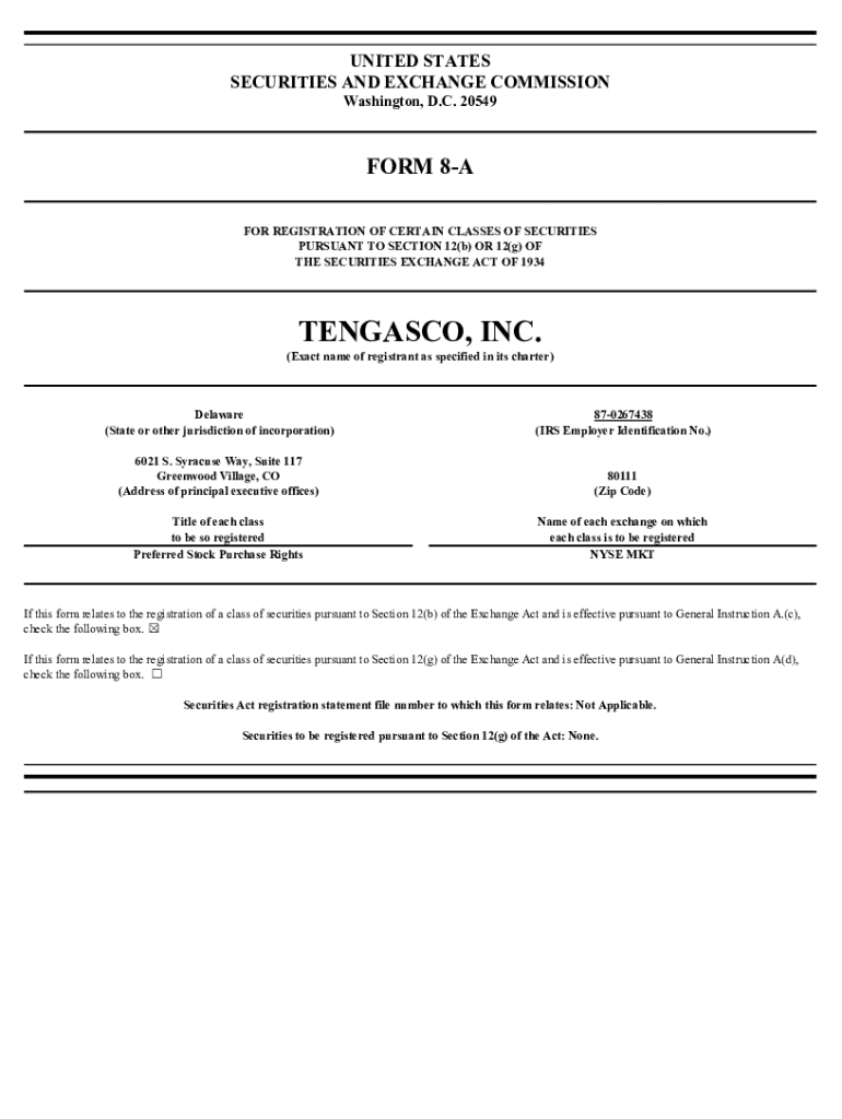 Fillable Online for Registration of Certain Classes of Securities Fax Email Print - pdfFiller