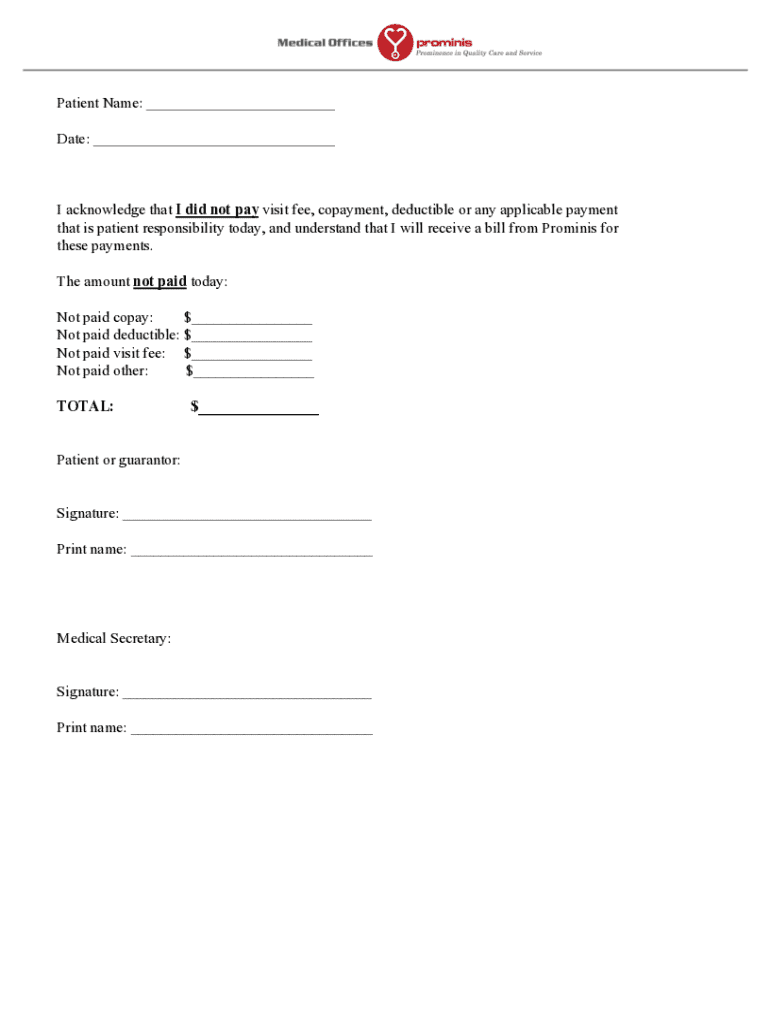 Fillable Online Medical Bills: Everything You Need to Know About Your ...