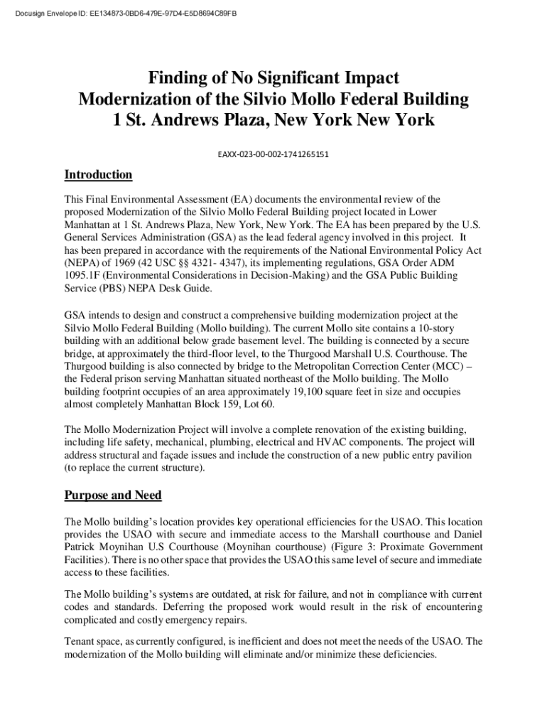 Fillable Online Modernization of the Silvio Mollo Federal Building Fax ...
