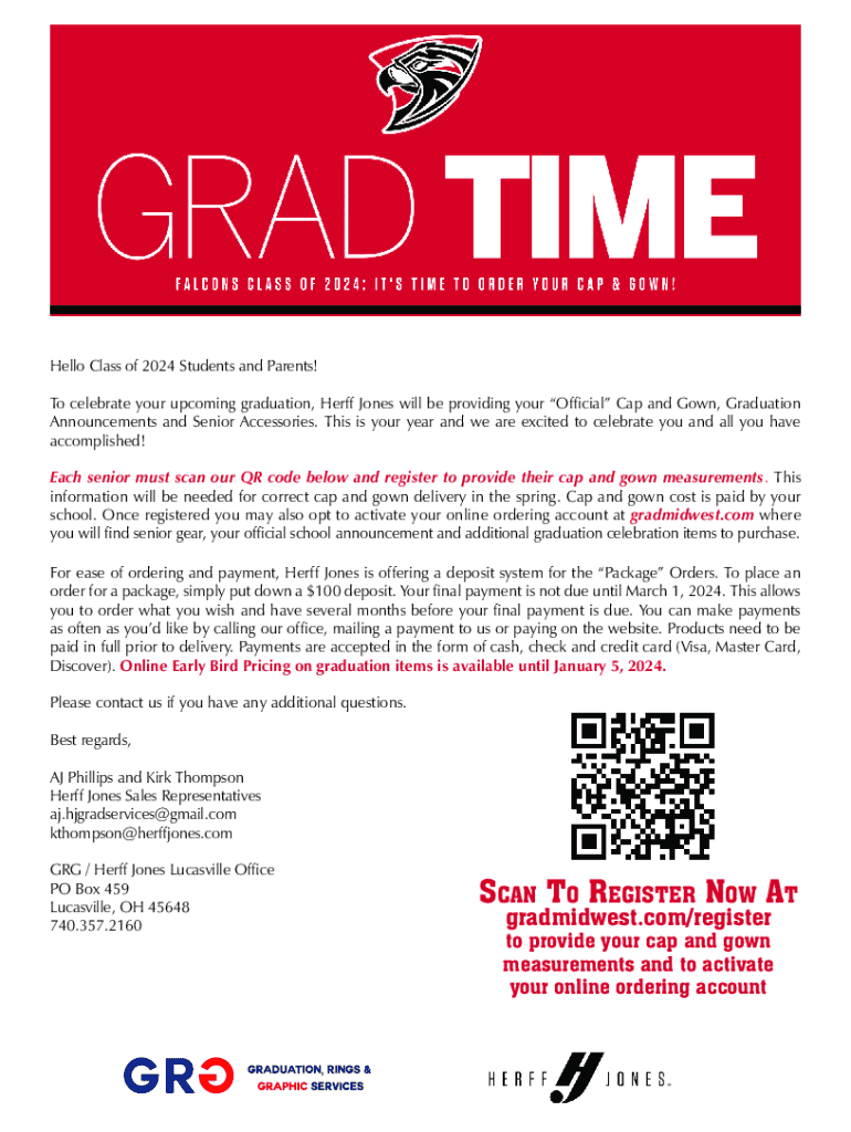 Fillable Online Graduation Cap and Gown Information Fax Email Print ...