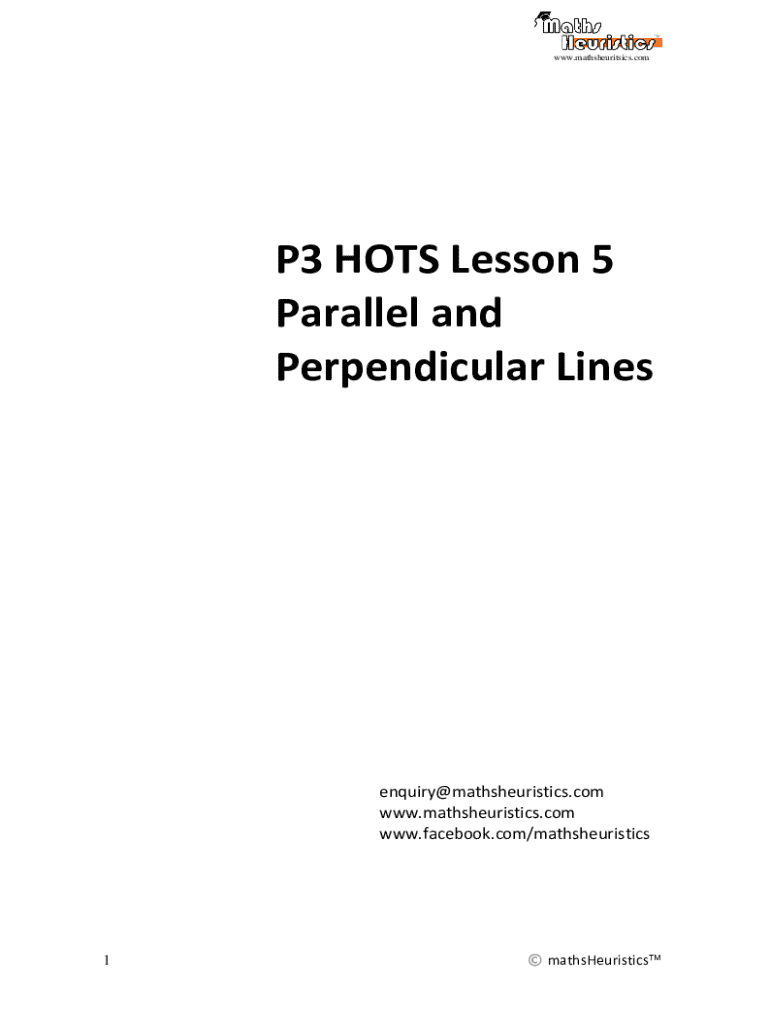Fillable Online Parallel and Perpendicular Lines Fax Email Print - pdfFiller