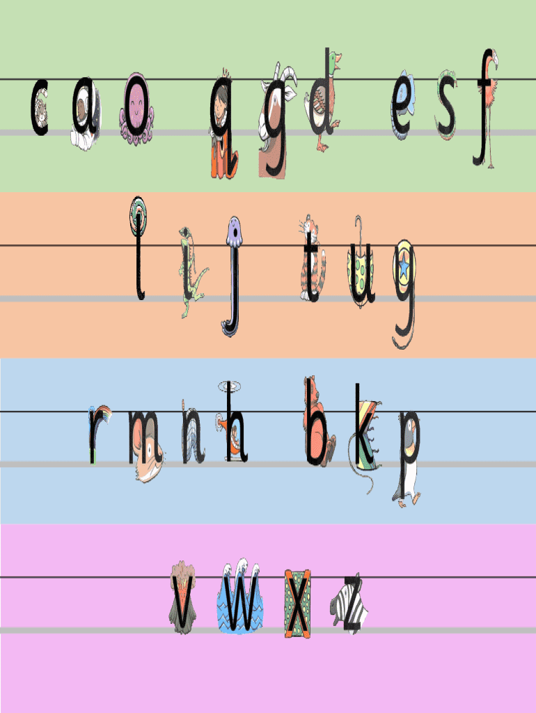 Fillable Online Teaching English letters using the names of animals while ... Fax Email Print ...