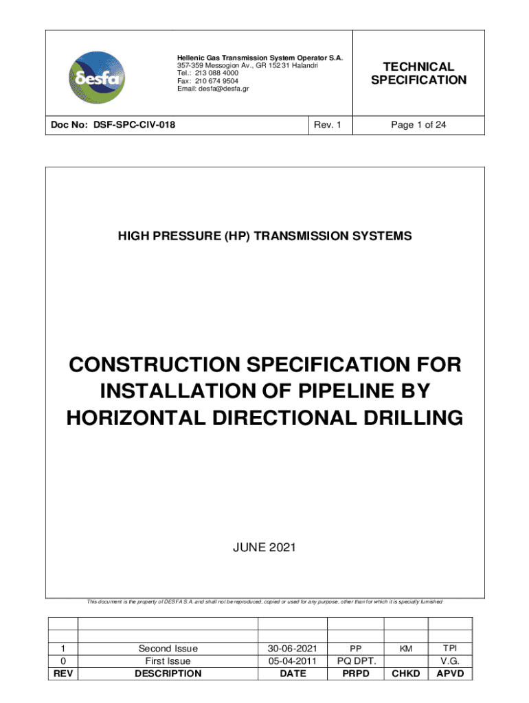Fillable Online Technical Specification Fax Email Print - pdfFiller