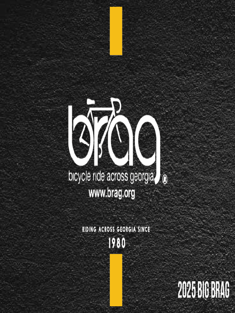 Fillable Online Big Brag Ride Guide Fax Email Print - pdfFiller