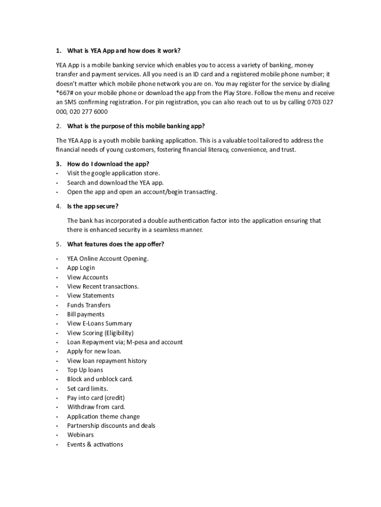 Fillable Online Yea App Information Fax Email Print - pdfFiller