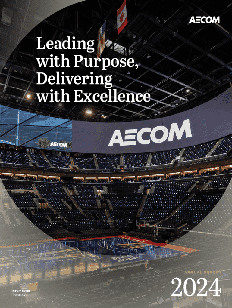 Fillable Online 2024 Annual Report of Aecom Fax Email Print - pdfFiller