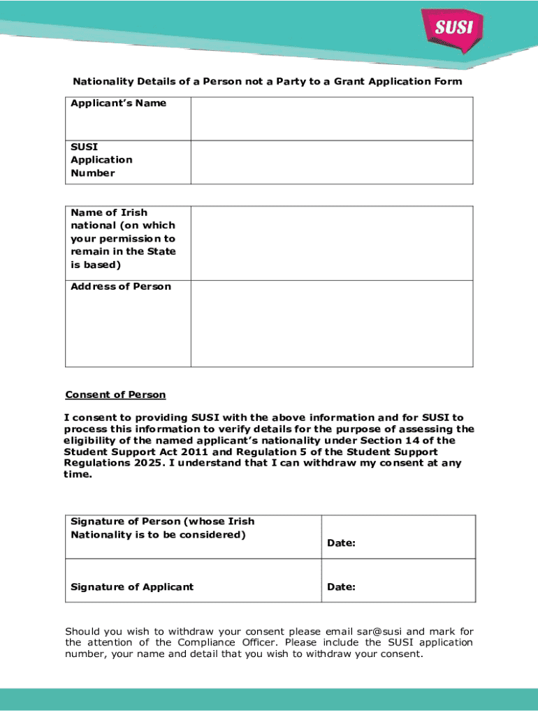 Fillable Online Nationality Verification Consent Form Fax Email Print ...