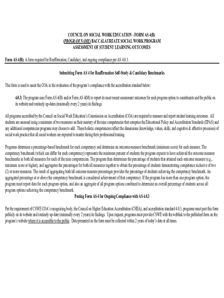 Fillable Online Assessment of Student Learning Outcomes Fax Email Print ...