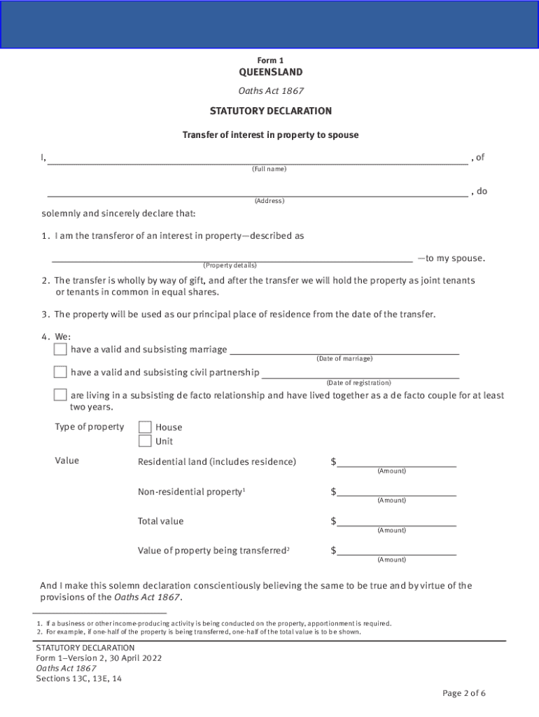 Form 1: Fill out & sign online | DocHub