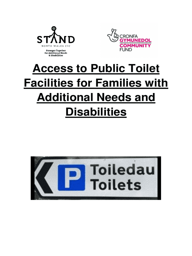 Fillable Online Access to Public Toilet Facilities for Families With ...