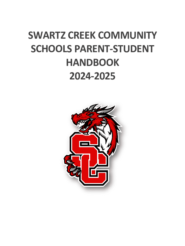 Fillable Online Swartz Creek Community Schools Parent-student Handbook Fax Email Print - pdfFiller