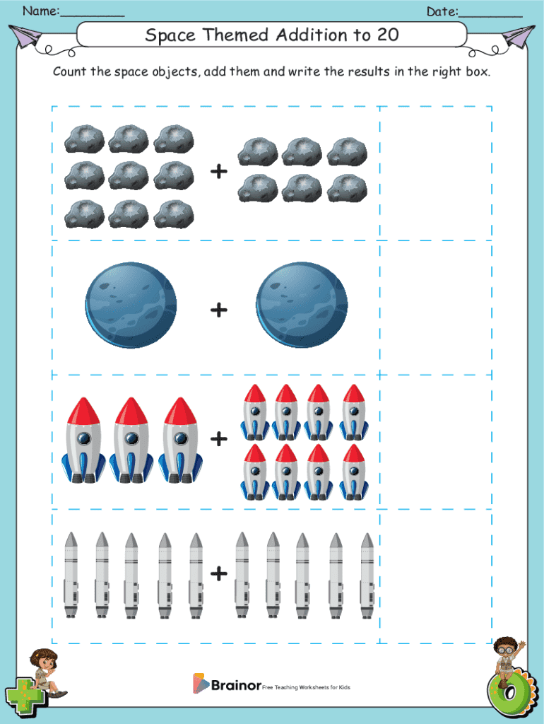 Fillable Online Space Themed Addition to 20 Fax Email Print - pdfFiller